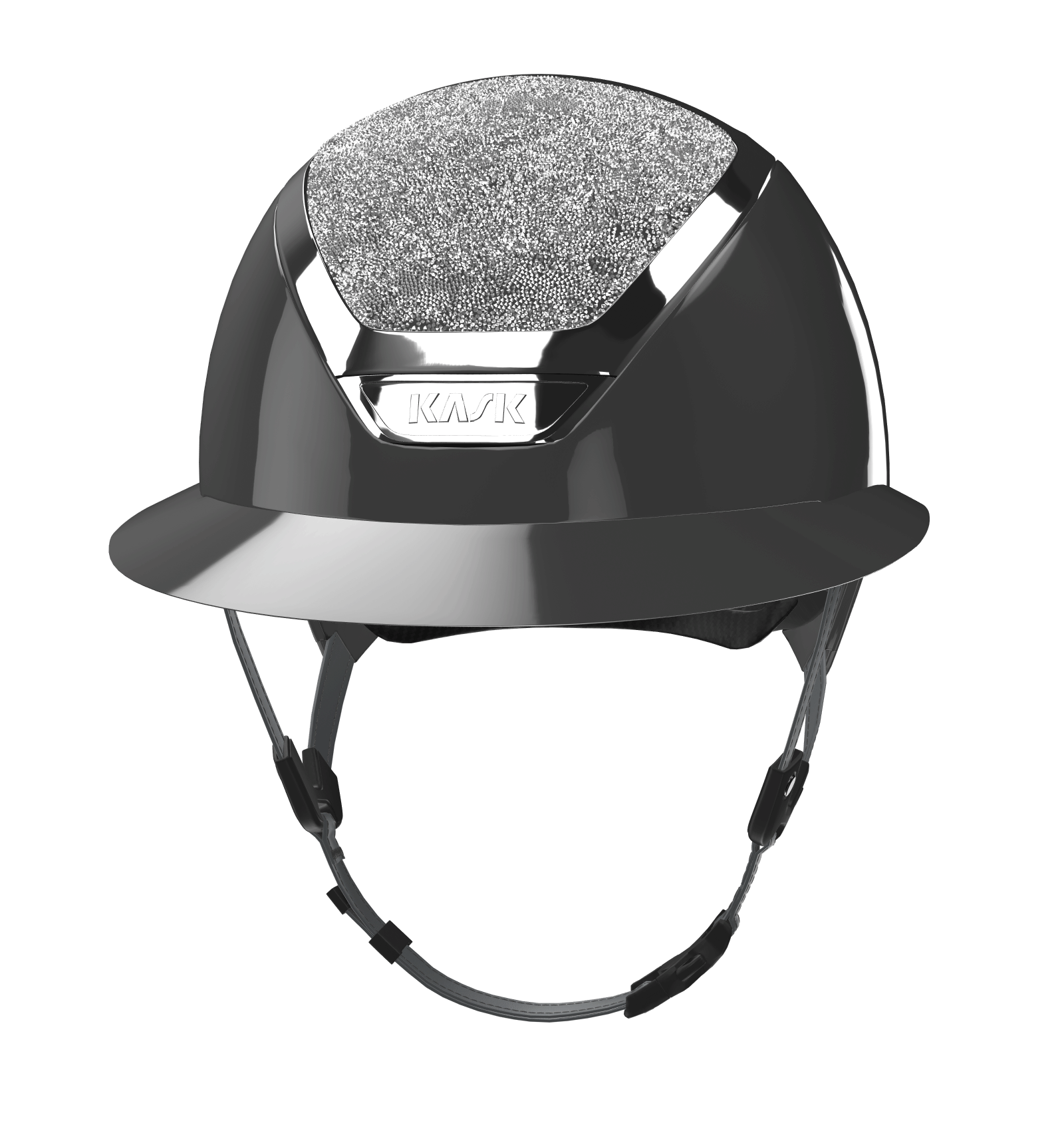KASK Star Lady Pure Shine – Reithelm Anthracite Crystals Silver